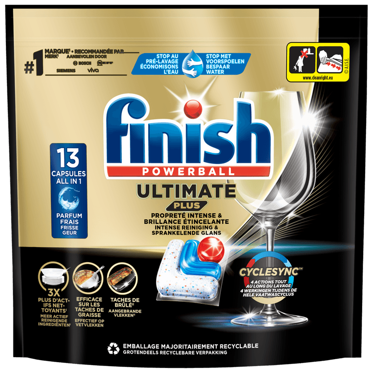 Finish Ultimate Plus 13 Standard | Finish® BE